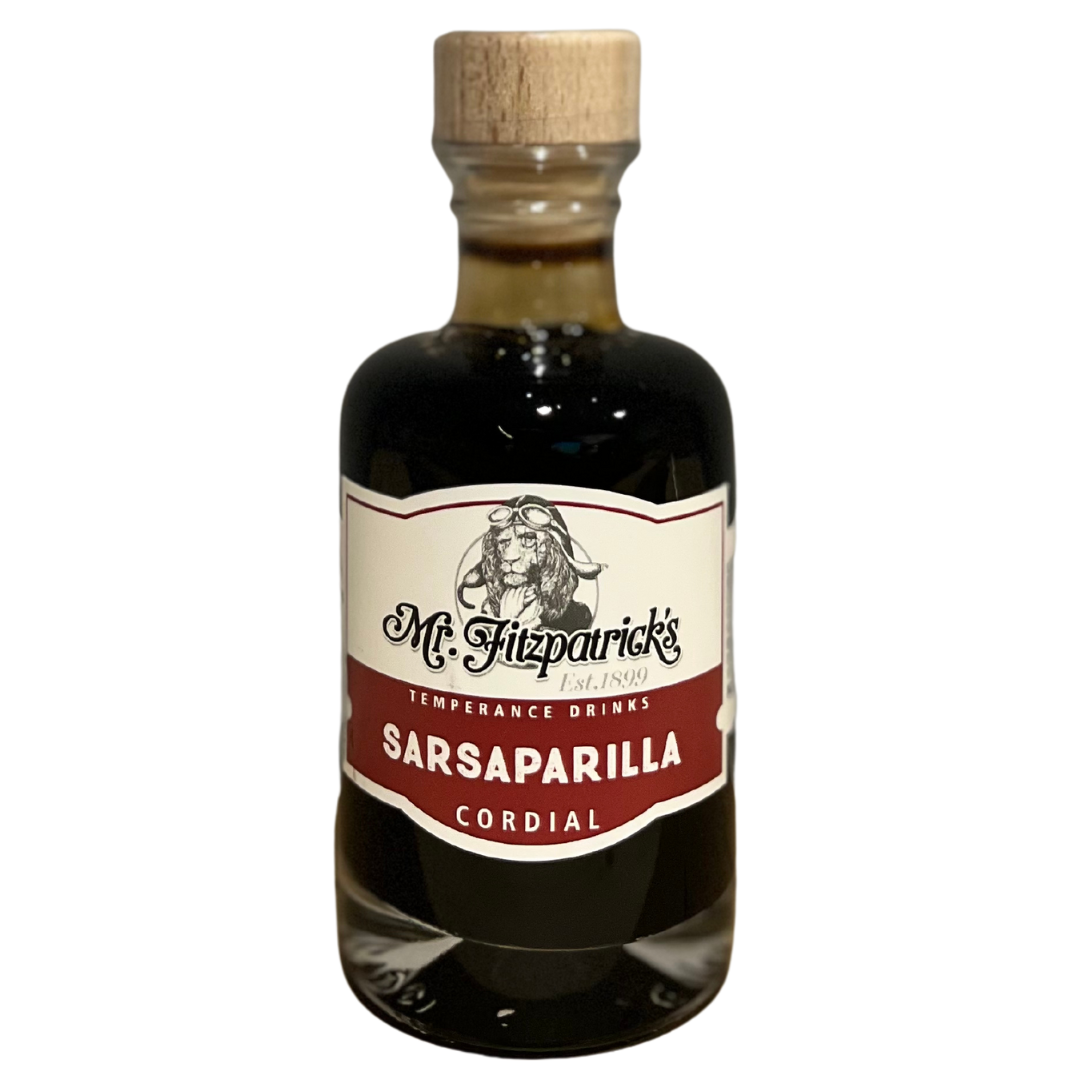 Mr Fitz Sarsaparilla Cordial 100ml SINGLE – Mr. Fitzpatrick's Cordials
