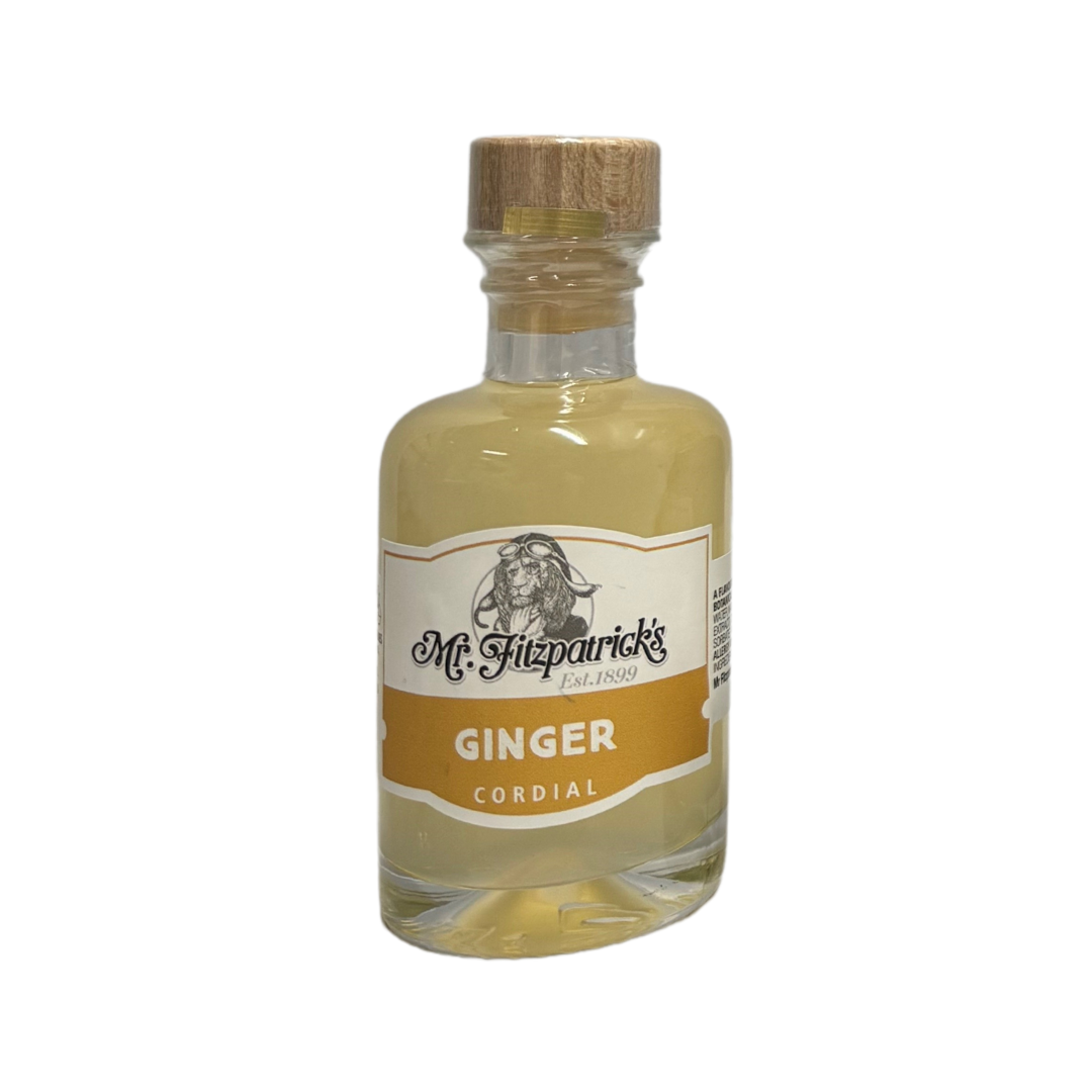Mr Fitz Ginger Cordial 100ml SINGLE – Mr. Fitzpatrick's Cordials