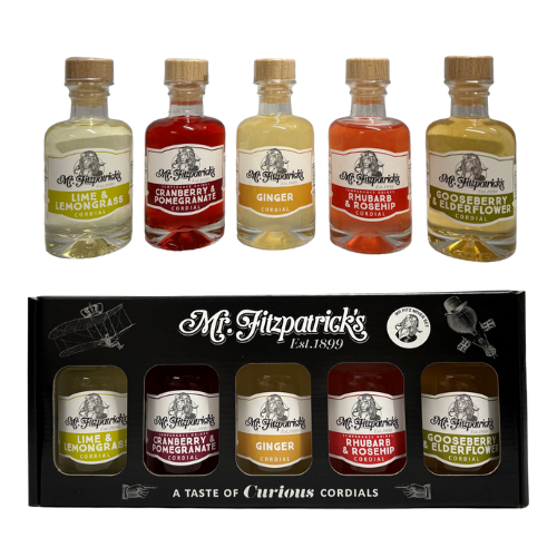 Mr Fitzpatrick's Miniature Mixer's | Full Sugar Cordials | Gift Set ...